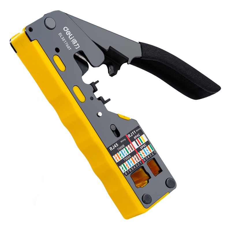 DL381768T 得力 台式网络钳6/8P 1箱60把 1盒10把 - 纵微e采 - 分布式工业品分销平台